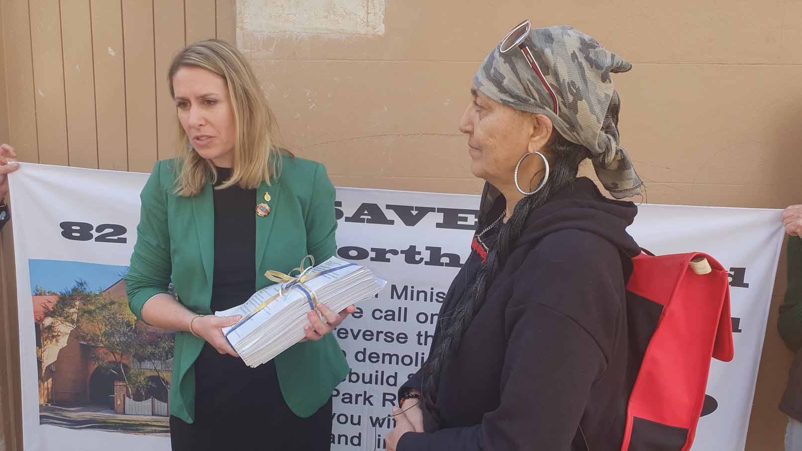 Presentation of protest letters – glebegrapevine.org